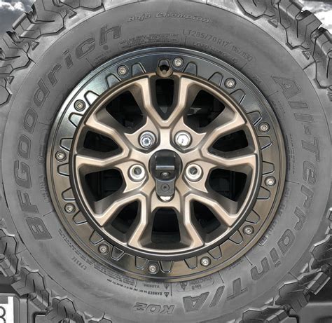 Mopar 17 Bead Lock Capable Bronze 392 Rubicon Wheel For 2018 2025