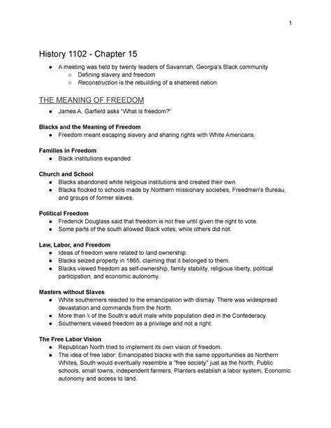 Chapter 15 Reading History 1102 Chapter 15 A Meeting Was Held By