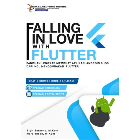 Jual Buku Flutter Dan Gratis Sourcecode 2 Aplikasi Flutter Kab Bantul Kursus Android Murah