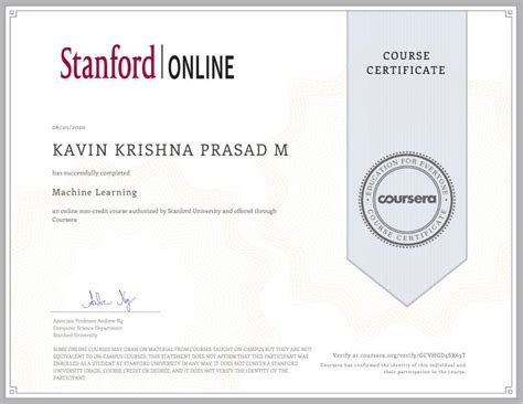Kavin Krishna Prasad On Linkedin Artificialintelligenceai Machinelearningcourse 11 Comments