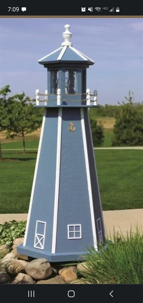 Garden Lighthouse Plans Diy Garden Lighthouse A Fun Project To Light