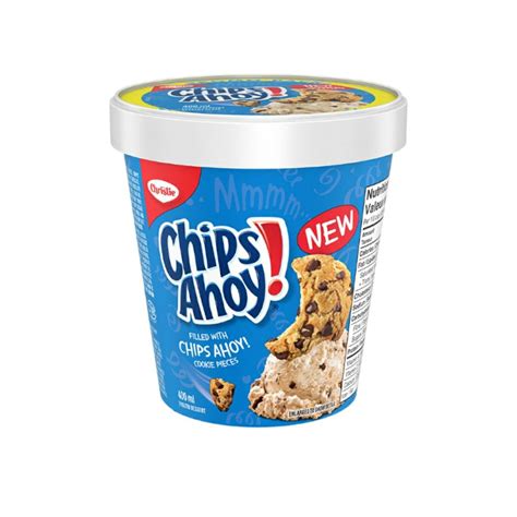 Chips Ahoy Ice Cream Container