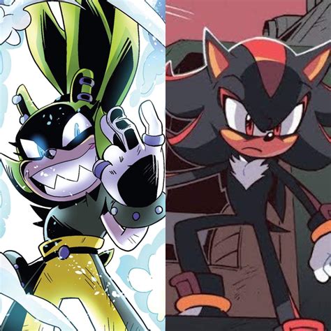 Scourge The Hedgehog Vs Shadow The Hedgehog Shadow The Hedgehog