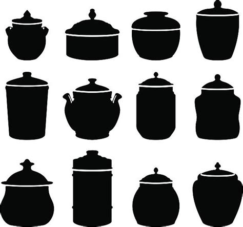 470 Jam Jar Silhouette Stock Illustrations Royalty Free Vector