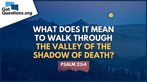 Psalm 23 4 Kjv
