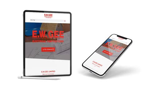 E W Gee Electrical Blue Sky Creative Web Design Ltd