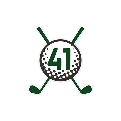 Fore Tee One Sticker Gorge Crew