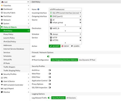 Solved Webservice Published Over Virtual IP Redirects To Fortinet Community