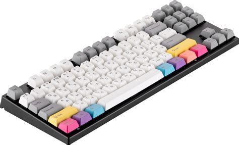 Клавиатура Varmilo VEM87 CMYK EC V2 Sakura UA (A33A024A9A3A17A007 ...