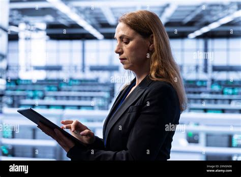Data Center Software Developer Ensuring Safety And Security Of Database