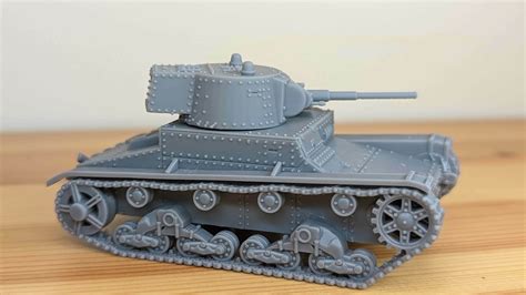 3d File Vickers Mke Type A Six Tonner” Uk Ww2・3d Printable Design To Download・cults