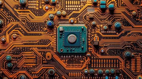 Premium Ai Image Electronics Circuits