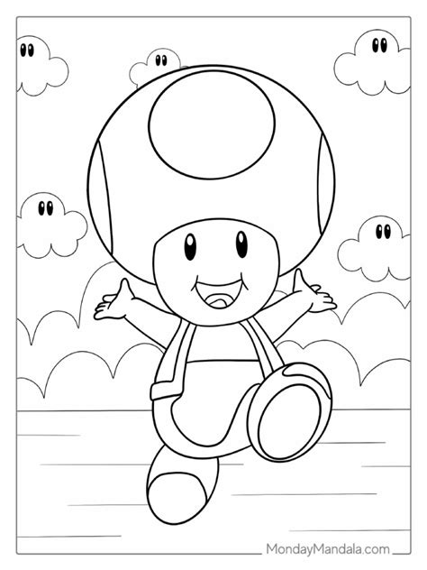 Smiling Toad From Super Mario Land Pdf