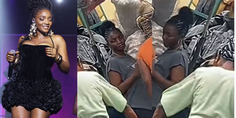No Be Gadus Be This Nigerian Man Shocked After Spotting Singer Simi