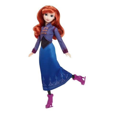 Disney Frozen Boneca Anna Patinação No Gelo Mattel Barão Distribuidor