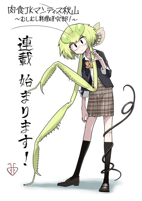 Mantis Akiyama Original And 1 More Drawn By Evolvingmonkey Danbooru