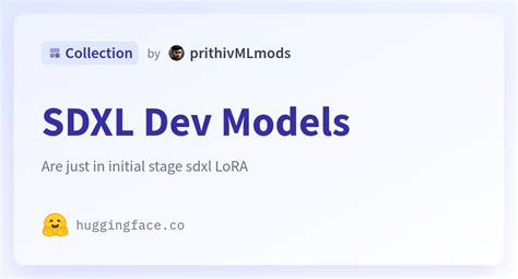 Dev Models A Prithivmlmods Collection