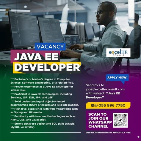 Excel Hr Consult On Linkedin Hiringnow Javaeedeveloper Opportunityknocks Terrifictuesday