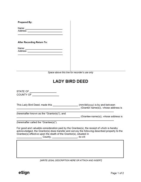 Florida Life Estate Deed Form Pdf Form Example Download