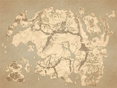 Tamriel Map