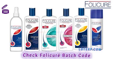 Folicuré Expiration Date Calculator Cosmetic Calculator Batch Code