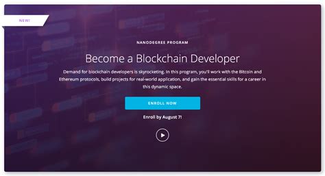 Becoming A Blockchain Developer With Udacitys Nanodegree And More