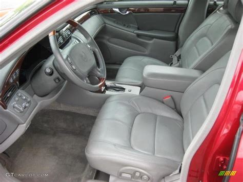 Dark Gray Interior 2001 Cadillac Deville Dts Sedan Photo 48431421