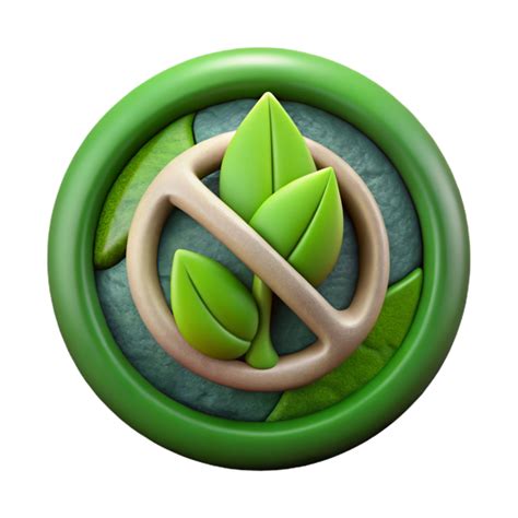 Dramatic Artistic Environmental Protection Symbol Isolated Original