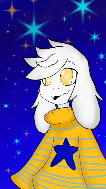 Outertale Asriel Dreemurr Ibispaint