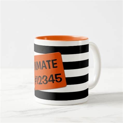 Jail Inmate Two Tone Coffee Mug Zazzle