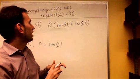 Csc180 Mergesort Complexity Intro Youtube