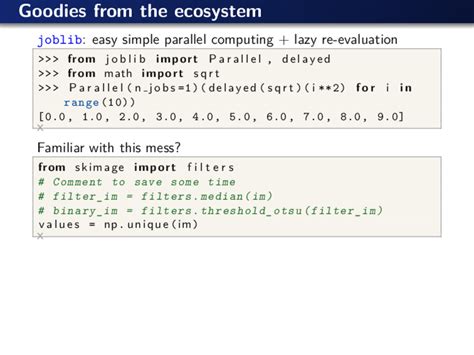 3 D Image Processing With Scikit Image And The Scientific Python Ecosystem Speaker Deck