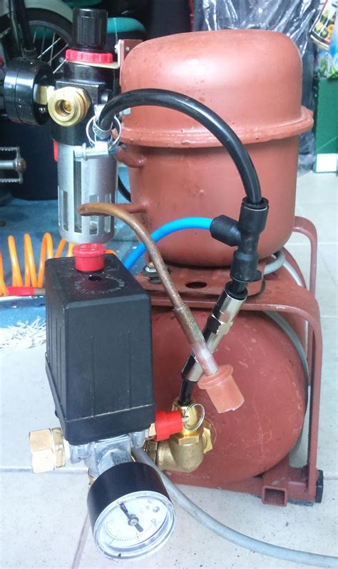 Kolejiště Vejrov Airbrush Kompresor Z Ledničky 2