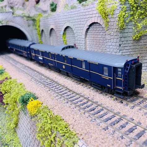 Coffret De 7 Wagons Lits Ciwl Nord Express 1936 Ciwl Ep Ii Modelsworld Mw1001 Ho 1 87