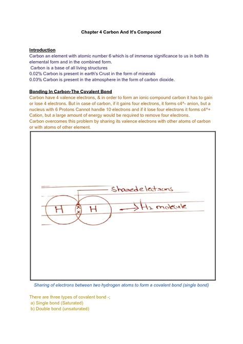 Class 10 Science Term 2 Chapter 4 Notes Shop Handwritten Notes Shn