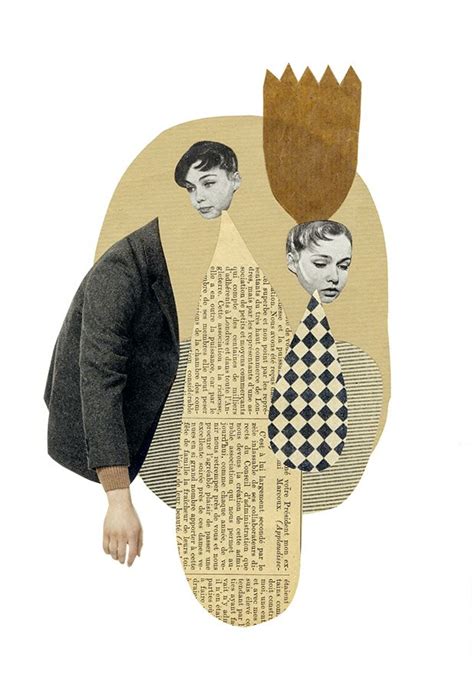 Inspired Mathilde Aubier Paper Collage Art Collage Illustration Collage Poster