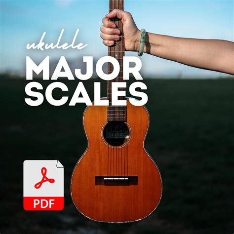 All Major Scales For Ukulele Pdf Instant Download Bernadette Teaches