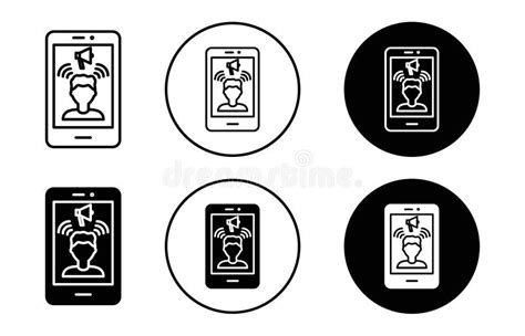 influencer icon stock vector illustration of cyberspace 325374808