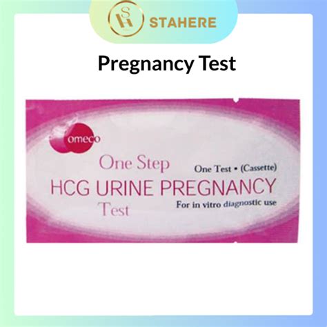 Omeco Hcg Urine Pregnancy Test Cassette Instant Accurate One Step Test