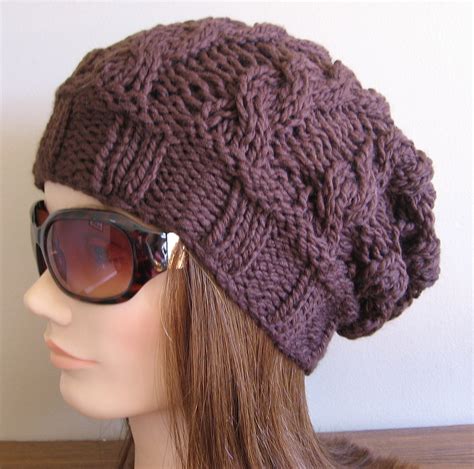 Pdf Knitting Pattern Knit Slouchy Hat Lyra