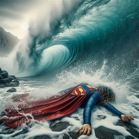 Supergirl Vs Wave 10 By Dtostng On Deviantart
