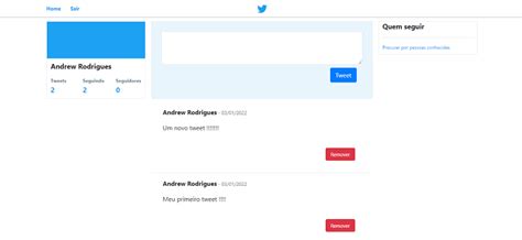 Github Andrewrdevprojeto Twitter Clone Projeto Twitter Clone Com Php Mvc