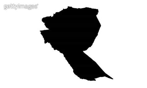 Black Silhouette Map Of Mutomo City In Kenya 이미지 1327232286 게티이미지뱅크