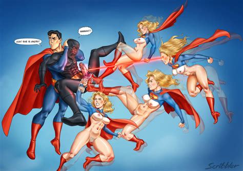 Rule 34 1girls 2boys 2d Blonde Hair Busty Dc Dc Comics Female