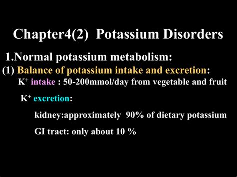 Serum Potassium 35 Mmoll