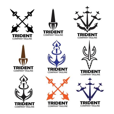 Trident Shape Vector Art Icons And Graphics For Free Download