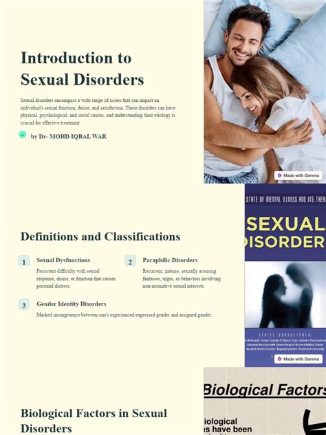 Introduction To Sexual Disorders Pdf Cognitive Behavioral Therapy