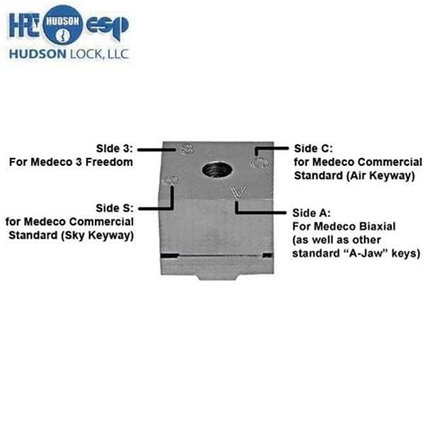 hpc ts2 medeco3 jaw clamp for tigershark2 medeco commercial