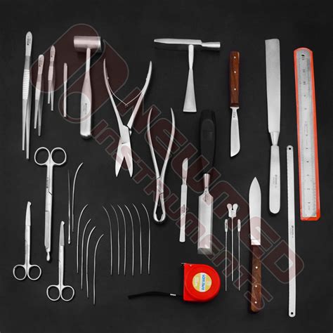Post Mortem Instruments Set Autopsy Tools New Med Instruments