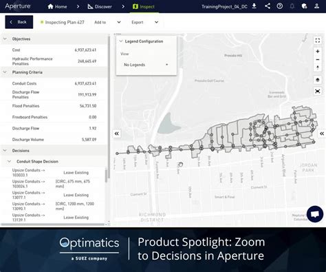 Optimatics Aperture Optimizer Software Data Water Optimatics